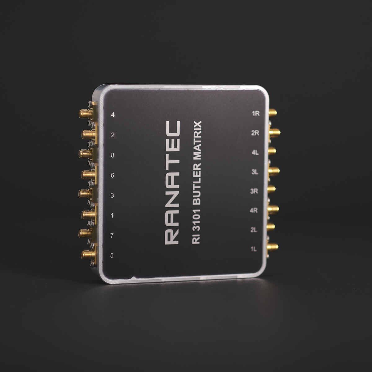 Butler Matrix with 8x8 ports from 2.4 to 8 GHz | Ranatec